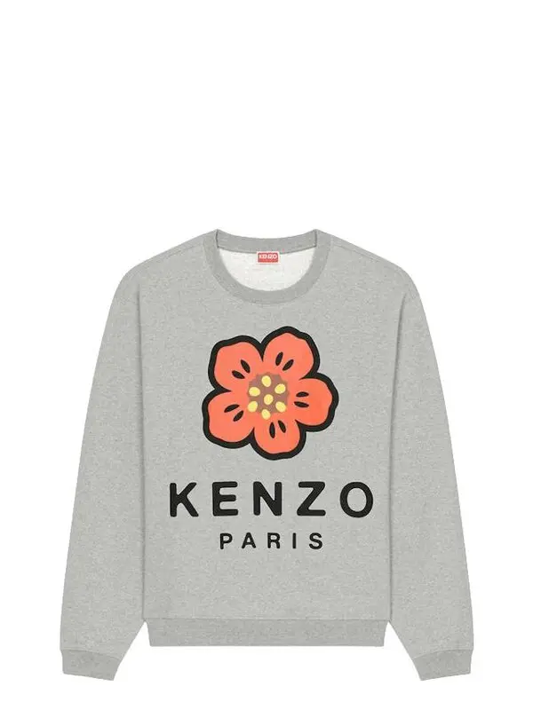 Kenzo X Nigo Boke Flower Crewneck Sweatshirt - Pearl Grey