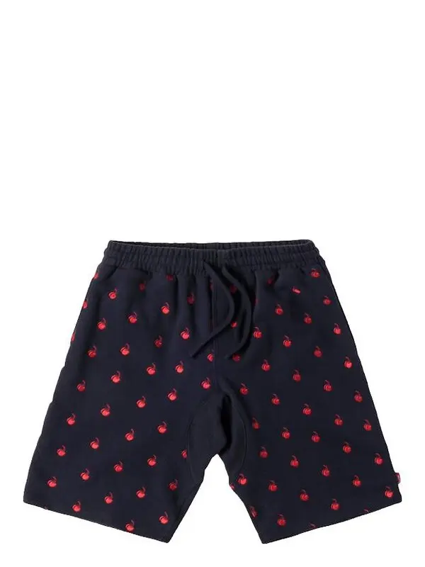 Kith Coca Cola Cherries Bleecker Short - Navy Blue