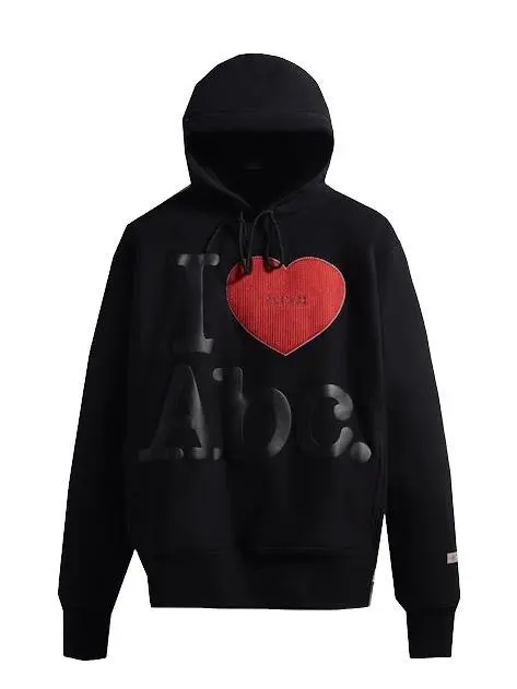 Kith Advisory Board Crystals I <3 Abc Swarovski Hoodie - Anthracite Black