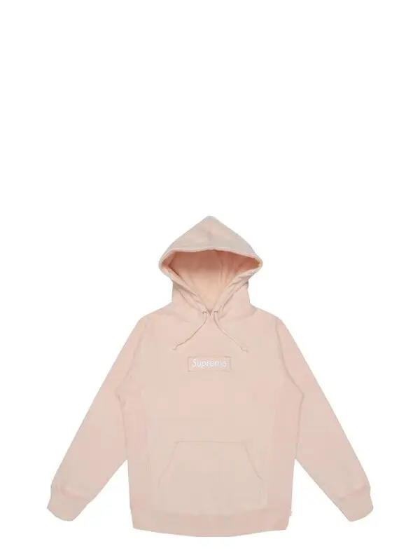 Supreme Box Logo Hoodie - Peach