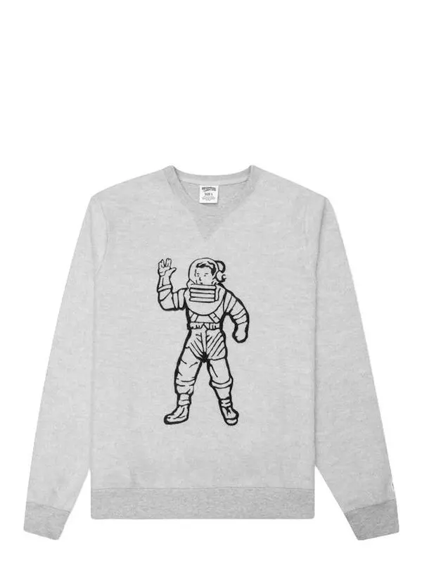 BILLIONAIRE BOYS CLUB Astronaut Crewneck Sweatshirt - Gray