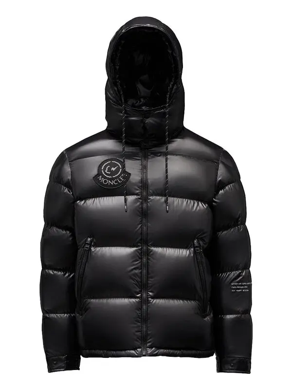 Moncler Frgmt Hiroshi Fujiwara Hantium Short Down Jacket - Black