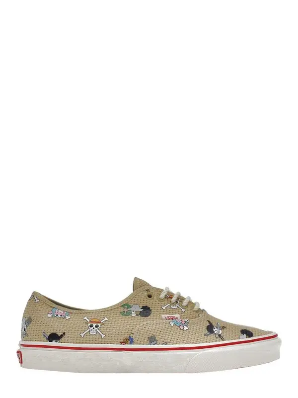 VANS Authentic One Piece Nami Sneakers - Straw Hat Crew Natural