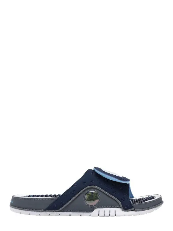 JORDAN Hydro Retro Slides - Navy Blue/flint Grey/white