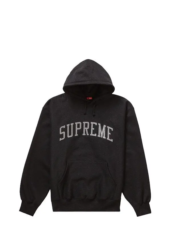 Supreme Metallic Arc Hooded Sweatshirt - Black