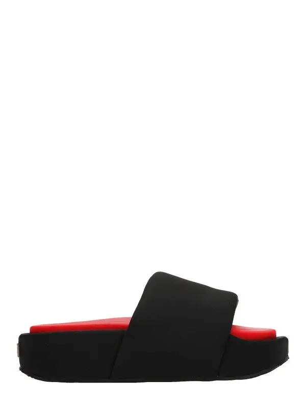 Adidas Slide - Black/red