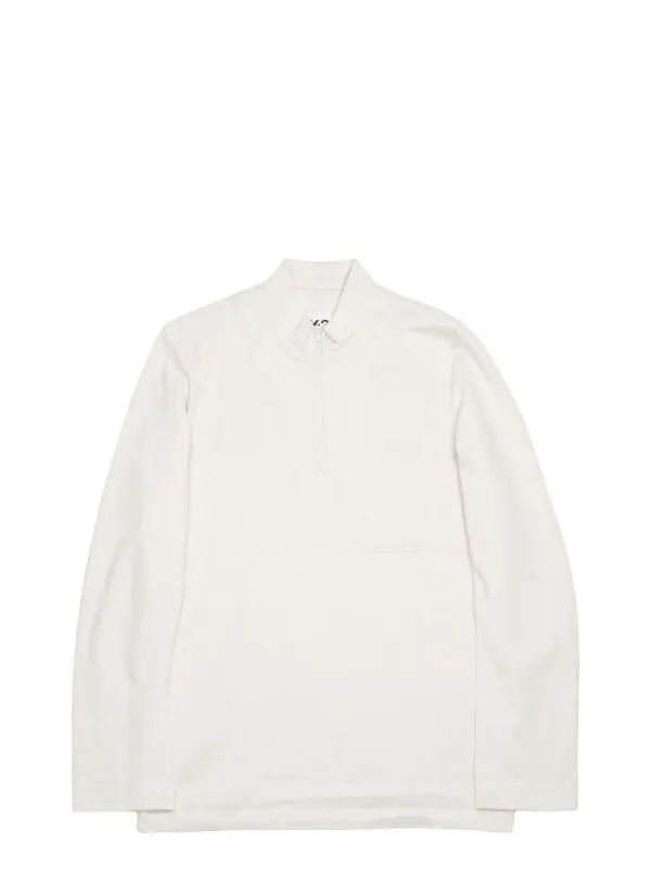 Adidas Y3 Sashiko Half-zip Sweater - Beige