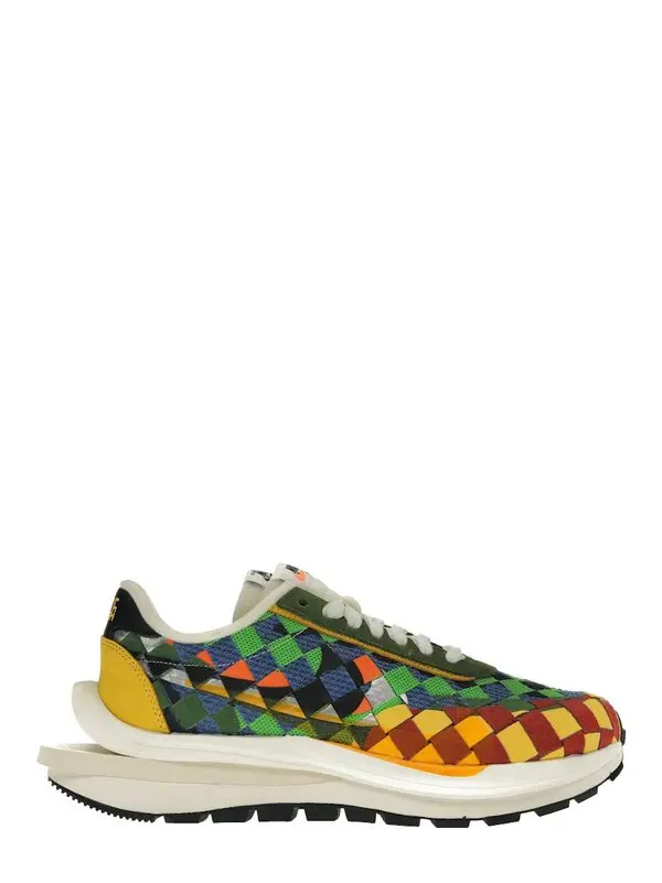 Nike Vaporwaffle Woven Sacai Jean Paul Gaultier Sneakers - Gusto/safety Orange/sail