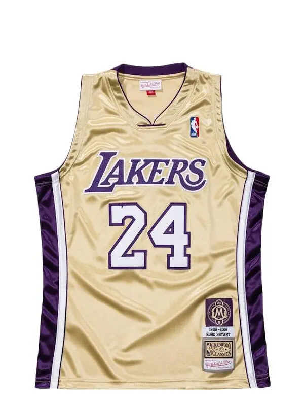 Mitchell & Ness Kobe Bryant Hof Nba Authentic Jersey - Gold