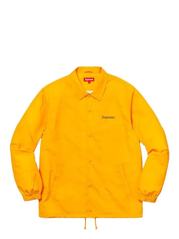 Supreme Nan In Misty And Jimmy Paulette Coaches Jacket - Gold