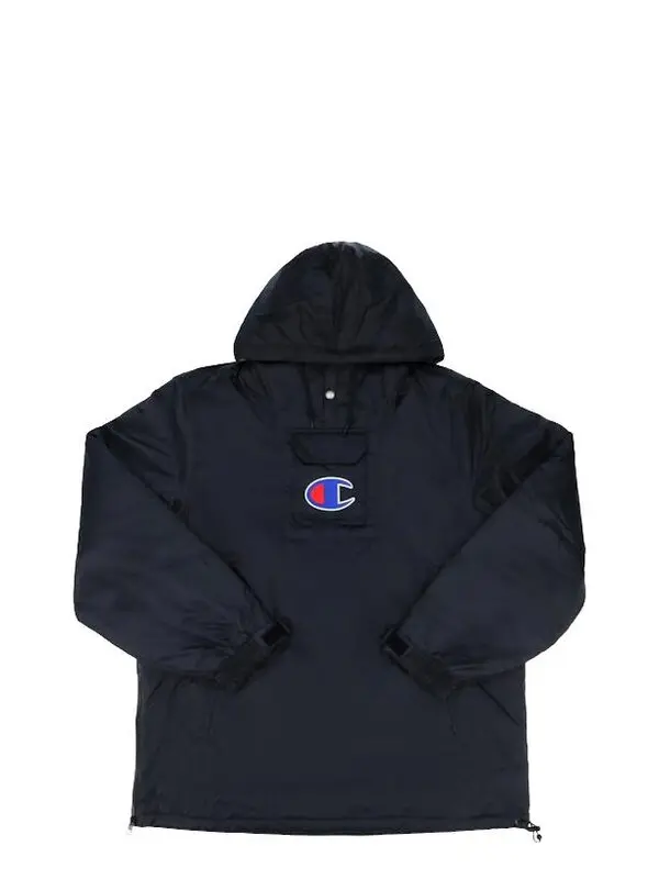 Supreme Champion Pullover Parka Jacket - Black
