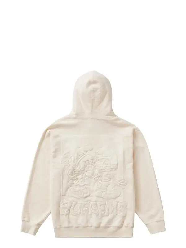 Supreme Smurfs Hooded Sweatshirt - Natural