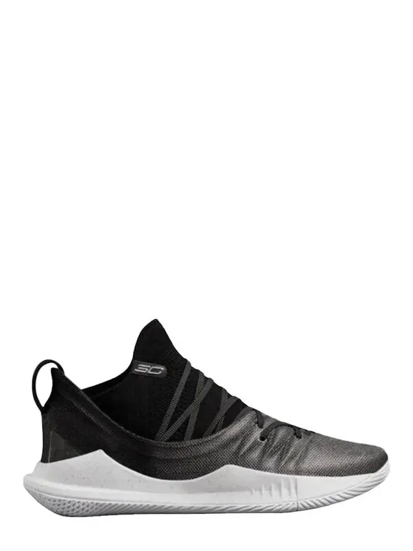 Under Armour Curry 5 Sneakers - Black/white/silver