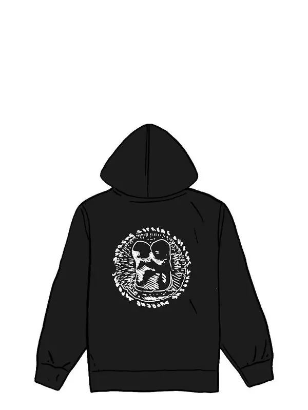 Supreme Embryo Hooded Sweatshirt - Black