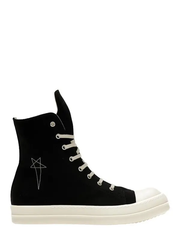 Rick Owens Luxor High Sneakers - Black/pearl/milk