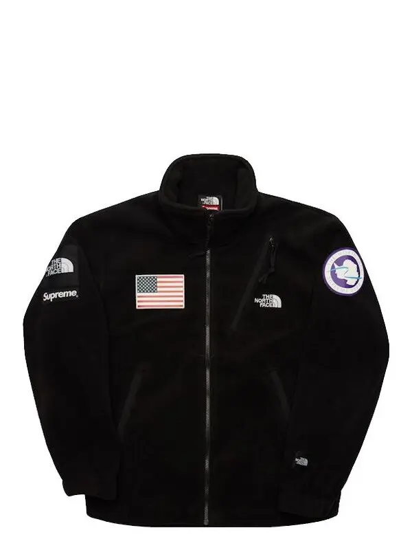Supreme The North Face Trans Antarctica Expedition Fleece Jacket - Black