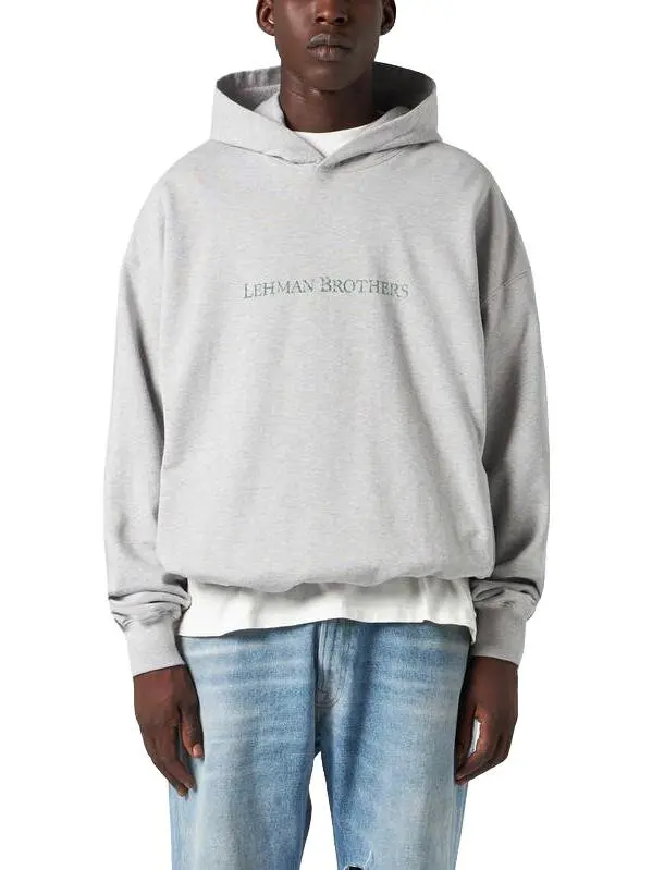 1989 STUDIO Lehman Brothers Hoodie - Grey