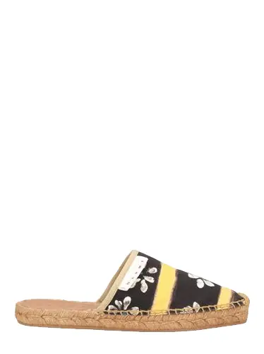 Marni Floral Espadrilles - Black