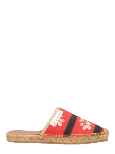 Marni Floral Espadrilles - Red