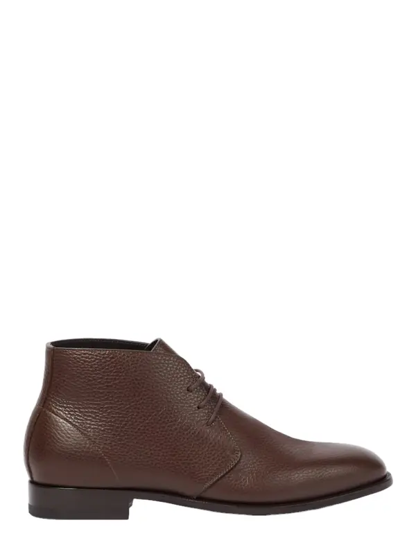 Manolo Blahnik Berwick Leather Boots - Black