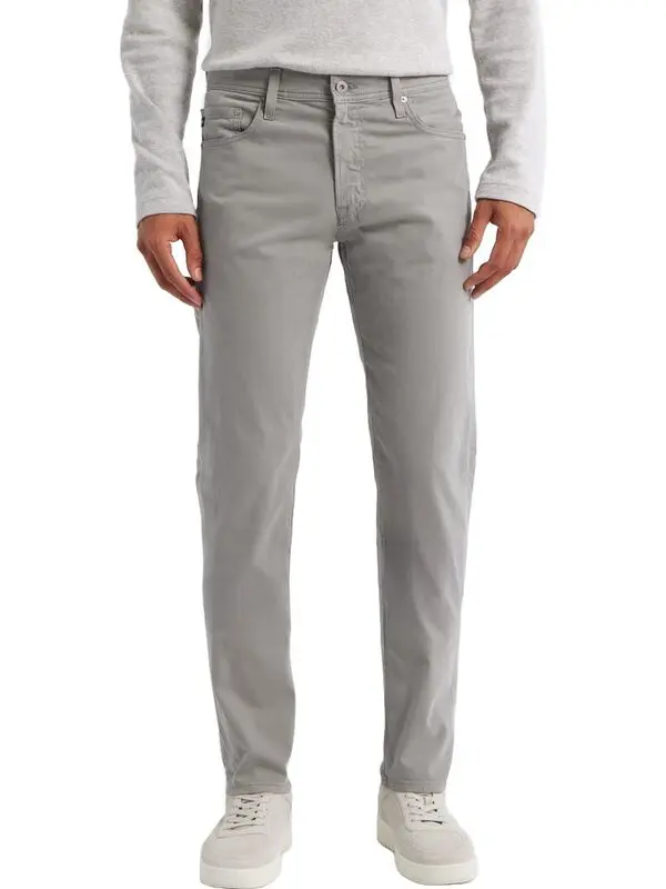 Ag Tellis Stretch Sateen Modern Slim Pants - Ironwood