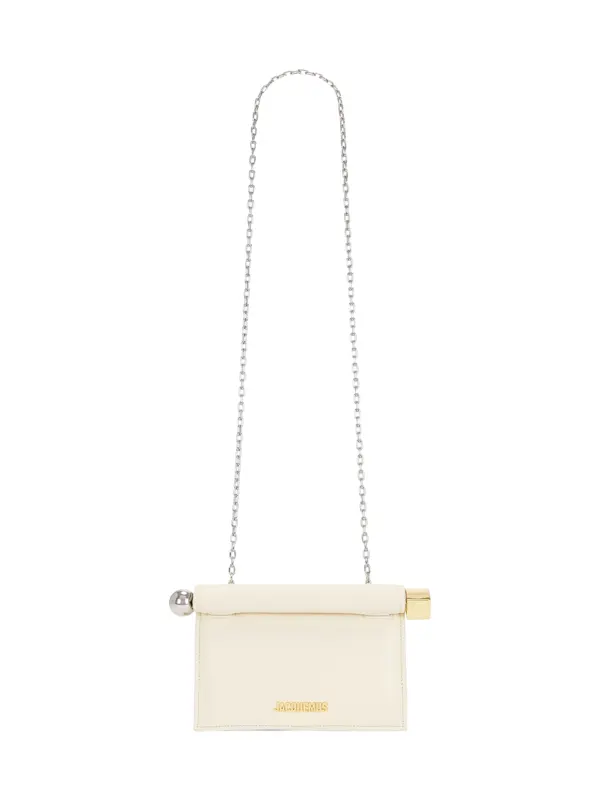 Jacquemus La Petite Pochette Rond Bag - Light Ivory