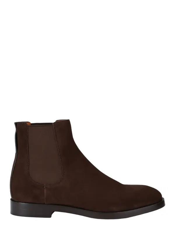 Zegna Suede Torino Chelsea Boots - Brown