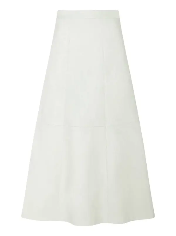 Rosetta Getty A-line Maxi Skirt - Neutrals