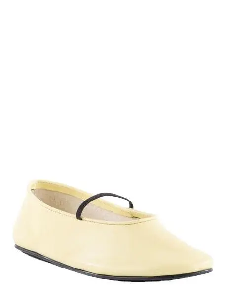 Seychelles Neon Moon Mary Jane Flat - Pale Lime