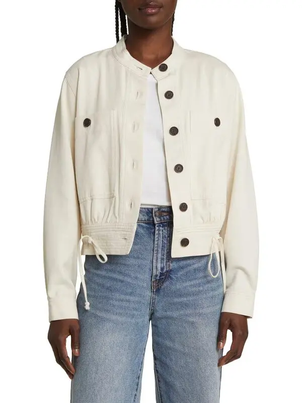 Rails Alma Cotton-blend Jacket - Ecru
