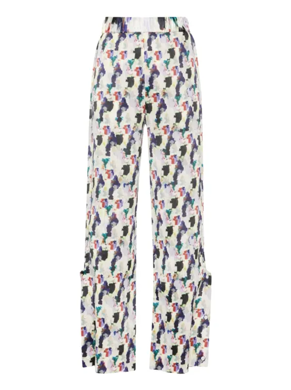 Henrik Vibskov Remember Plissé Trousers - Neutrals