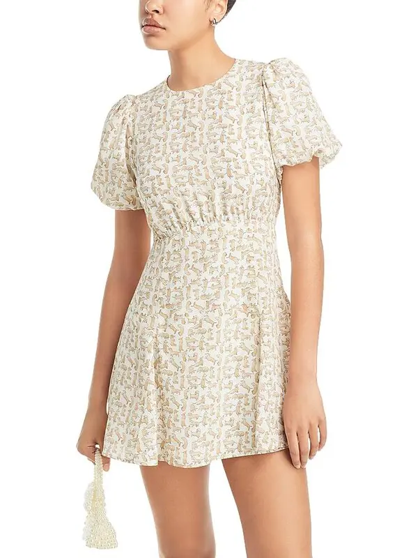 Solid & Striped X Sofia Richie Grainge The Gael Open Back Dress - Dachshund Print