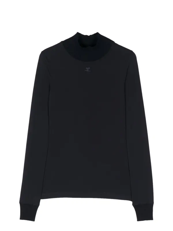 COURREGES Reedition Mesh Top - Blue