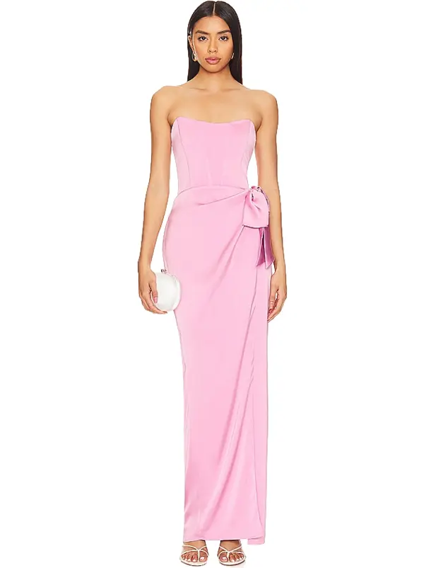 V. CHAPMAN June Gown - Mauve Mist