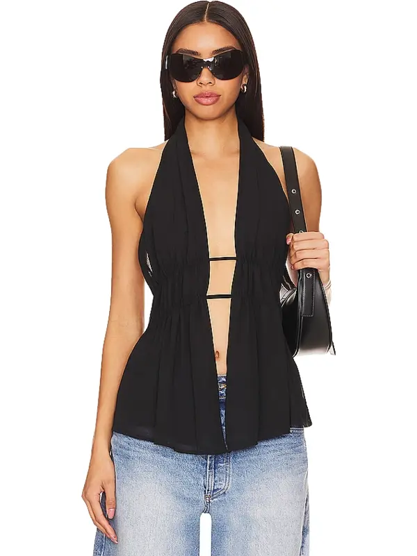 Superdown Wren Top - Black