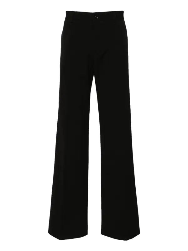 Dolce & Gabbana Straight-leg Tailored Trousers - Black