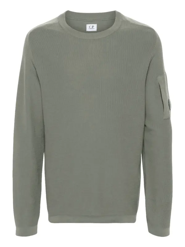 C.P. COMPANY Lens-detail Jumper - Green