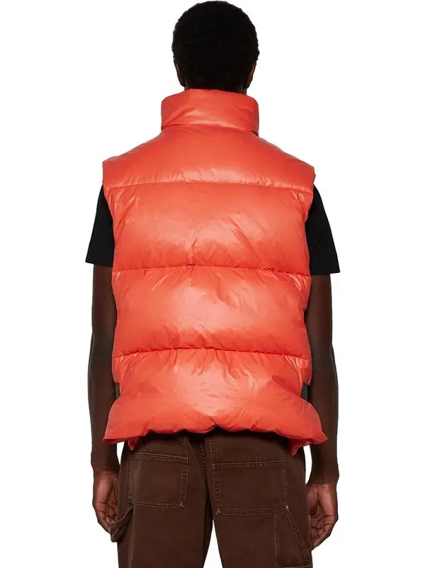 Givenchy Sleeveless Puffer Vest - Orange