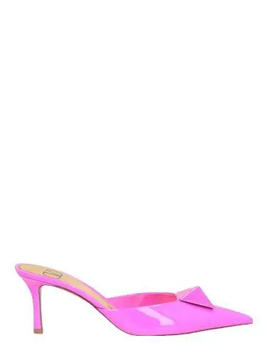 Valentino Garavani Leather Mules - Pink