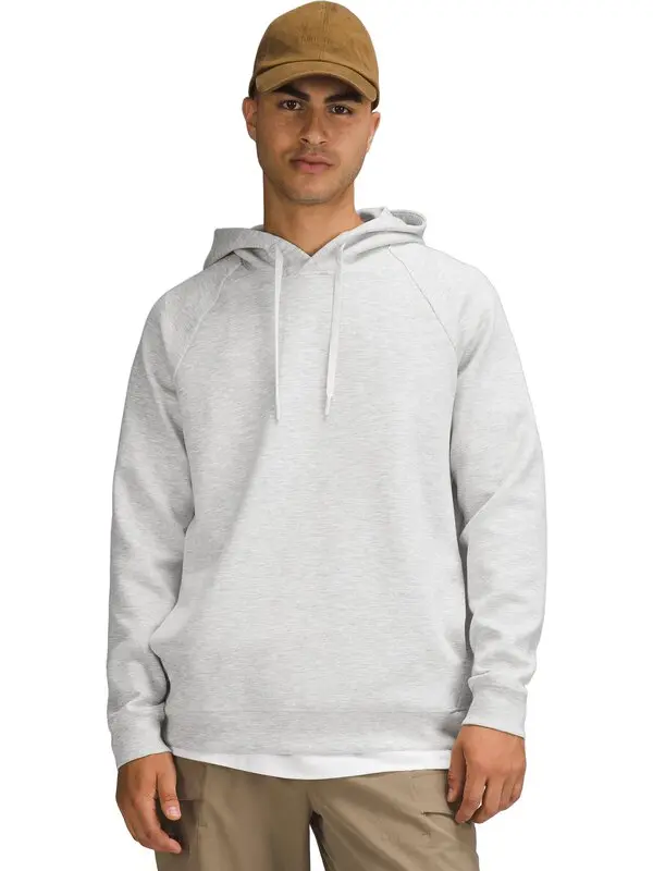 Lululemon Smooth Spacer Classic-fit Pullover Hoodie - Heathered Core Ultra Light Grey