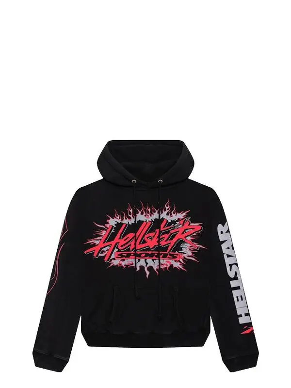 HELLSTAR Sports Future Flame Hoodie - Black