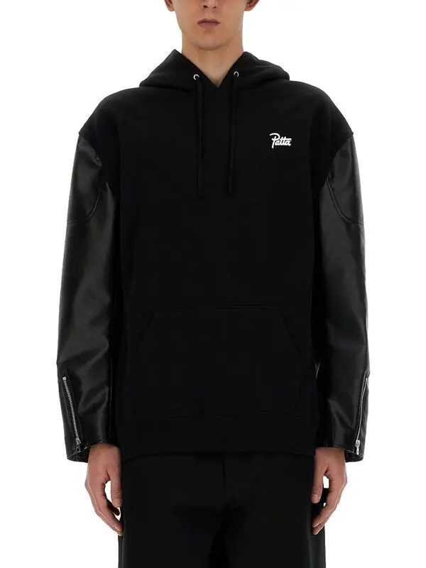 Junya Watanabe X Flap Sweatshirt - Black