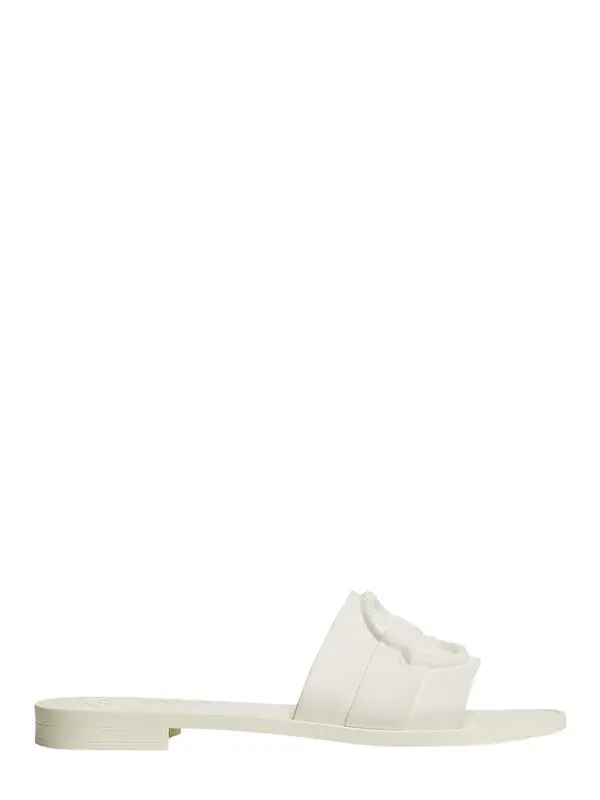 Moncler Mon Slides - White