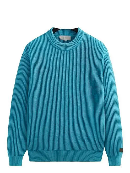 Kith Garment Dyed Meyer Knit Crewneck Sweatshirt - Fresco