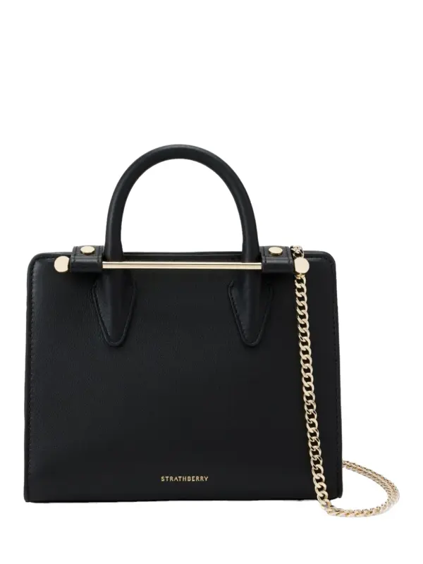 Strathberry The Nano Tote Bag - Black