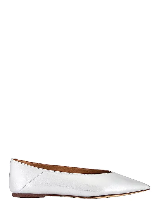 TONY BIANCO Joop Flat - Silver Shimmer