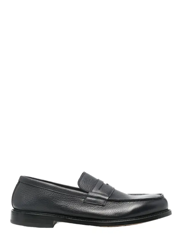 Premiata Penny-slot Leather Loafers - Blue