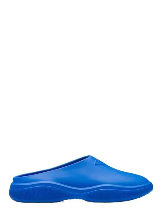 Prada Foam Rubber Mule - Light Blue