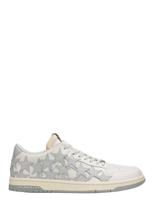 Amiri Stars Court Low-top Sneakers - White Grey
