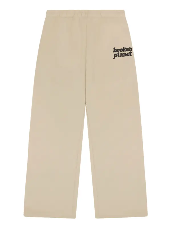 BROKEN PLANET Straightleg Sweatpants - Bone White